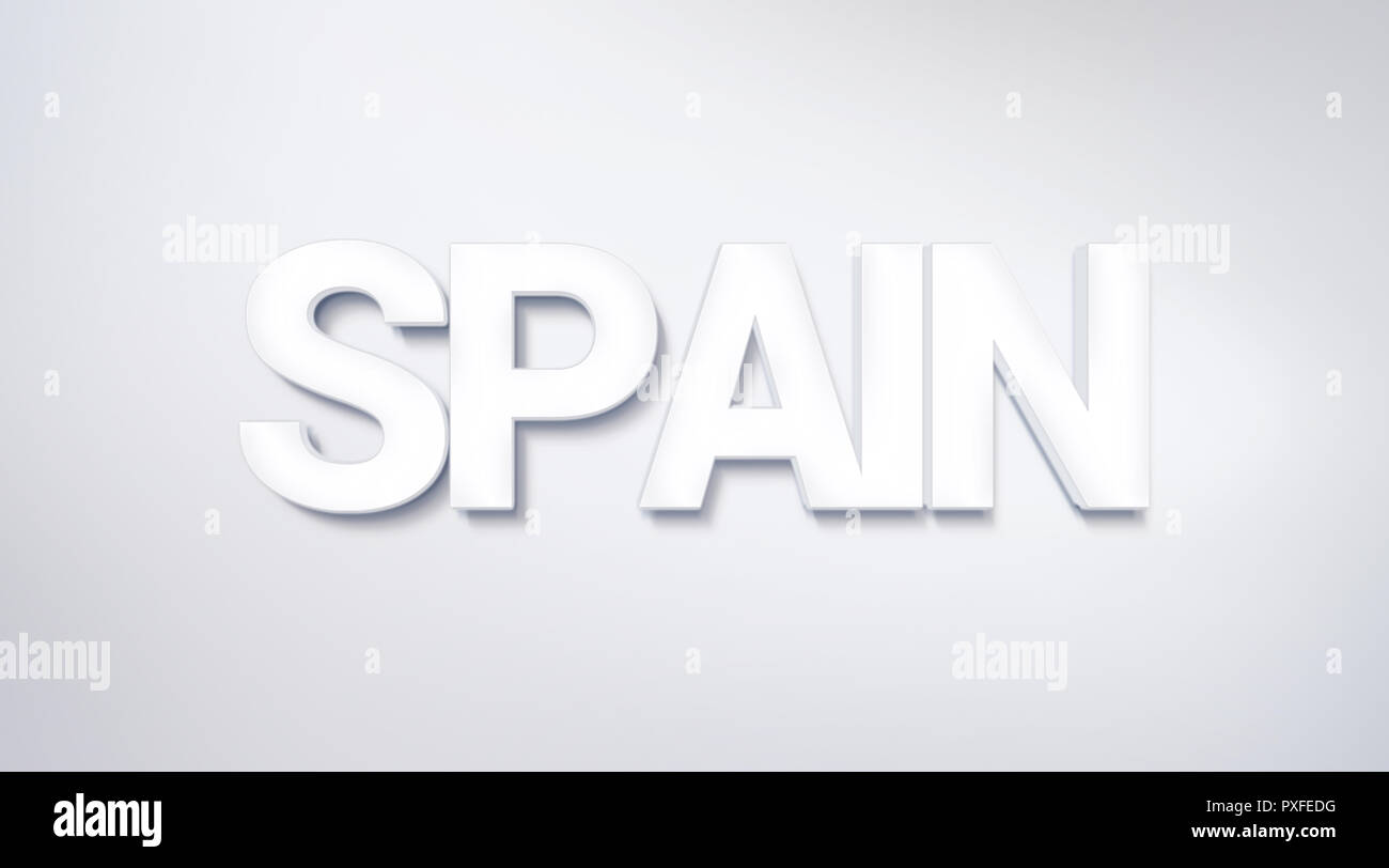 Spain, text design. calligraphy. Typography poster. Usable as Wallpaper ...