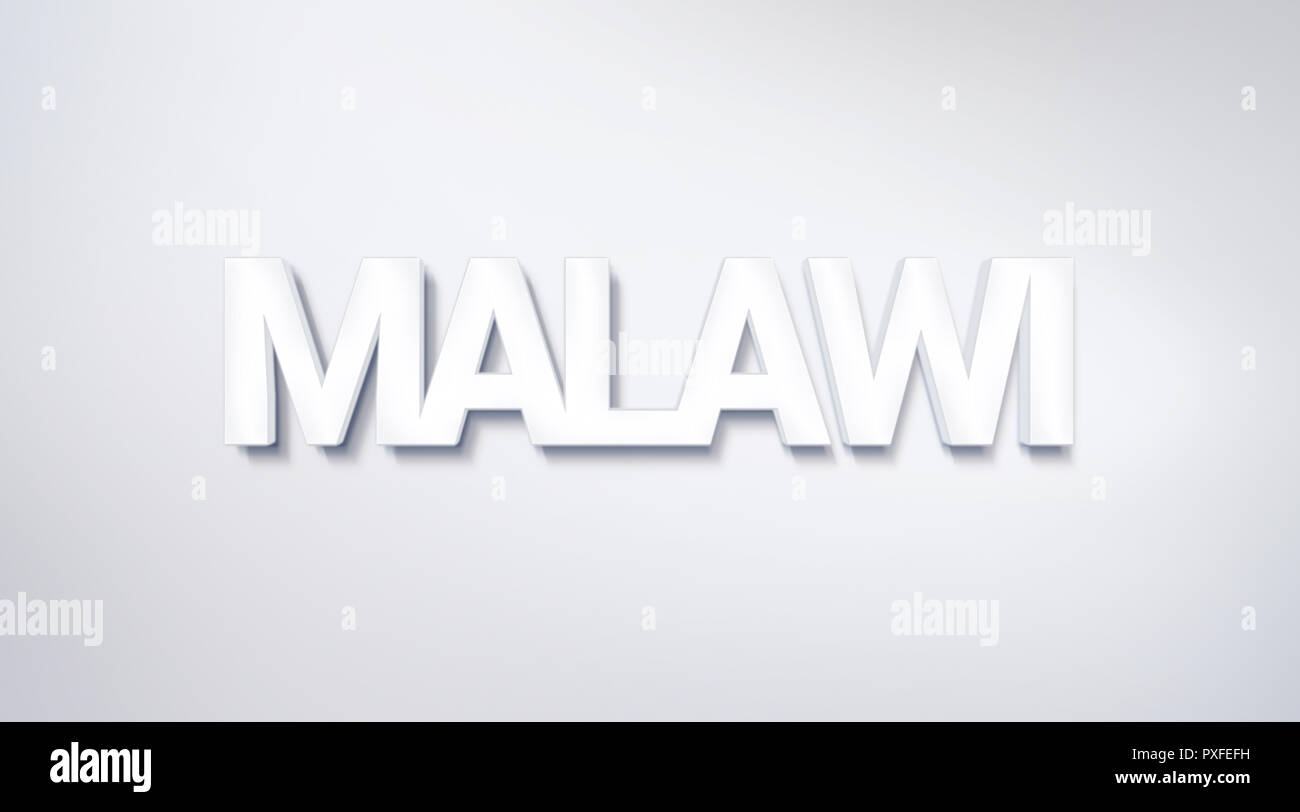 Malawi, text design. calligraphy. Typography poster. Usable as ...