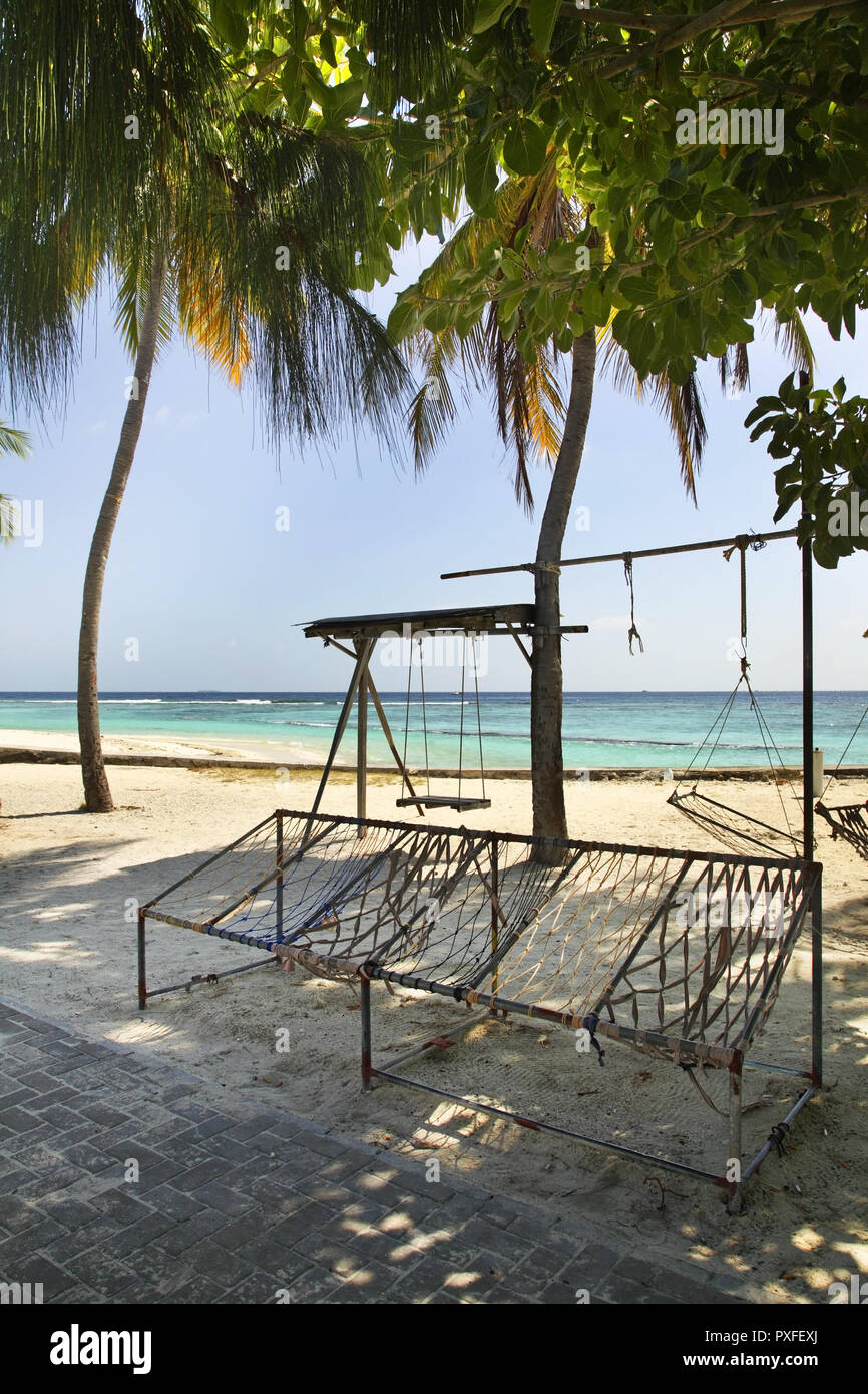 Villingili island. Republic of the Maldives Stock Photo - Alamy