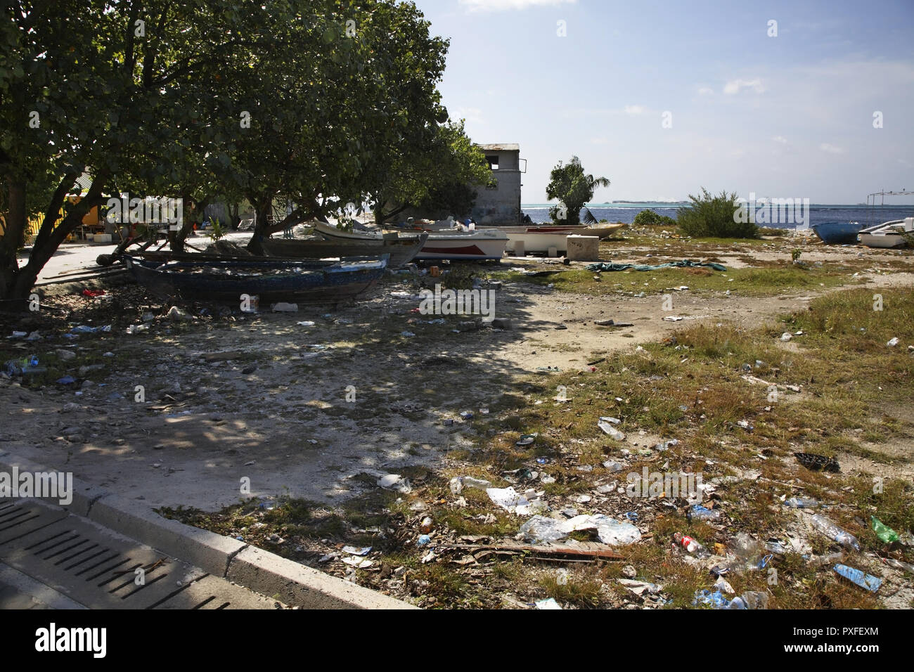 Villingili island. Republic of the Maldives Stock Photo - Alamy