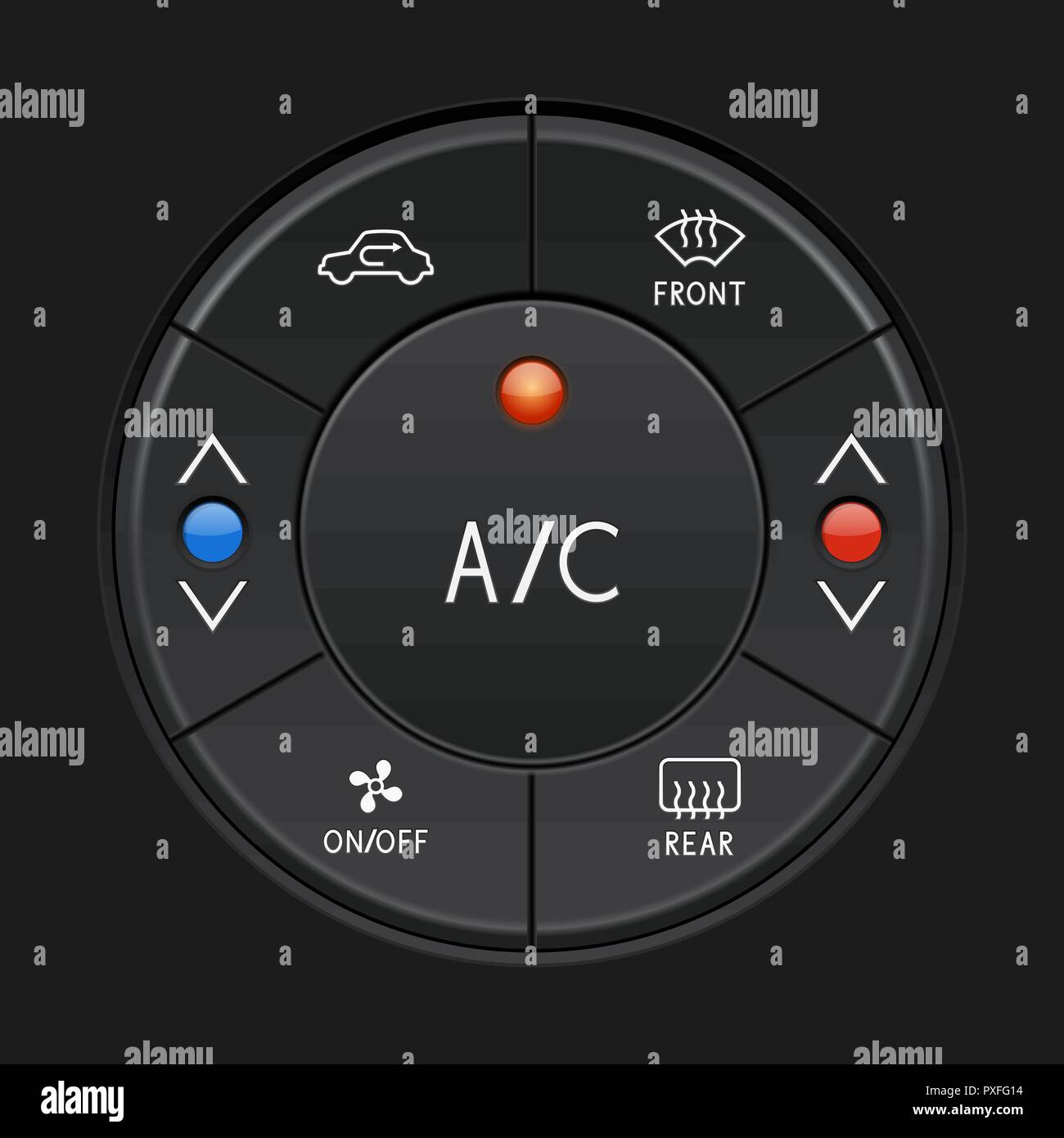 Inside air traffic control Stock Vector Images - Alamy
