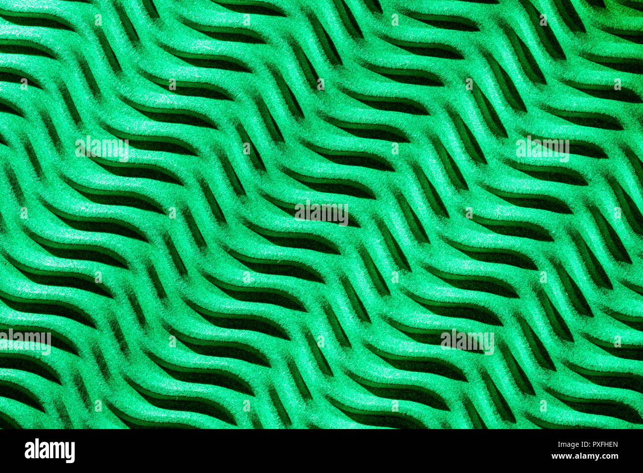 Green corrugated cardboard Stock Photo - Alamy