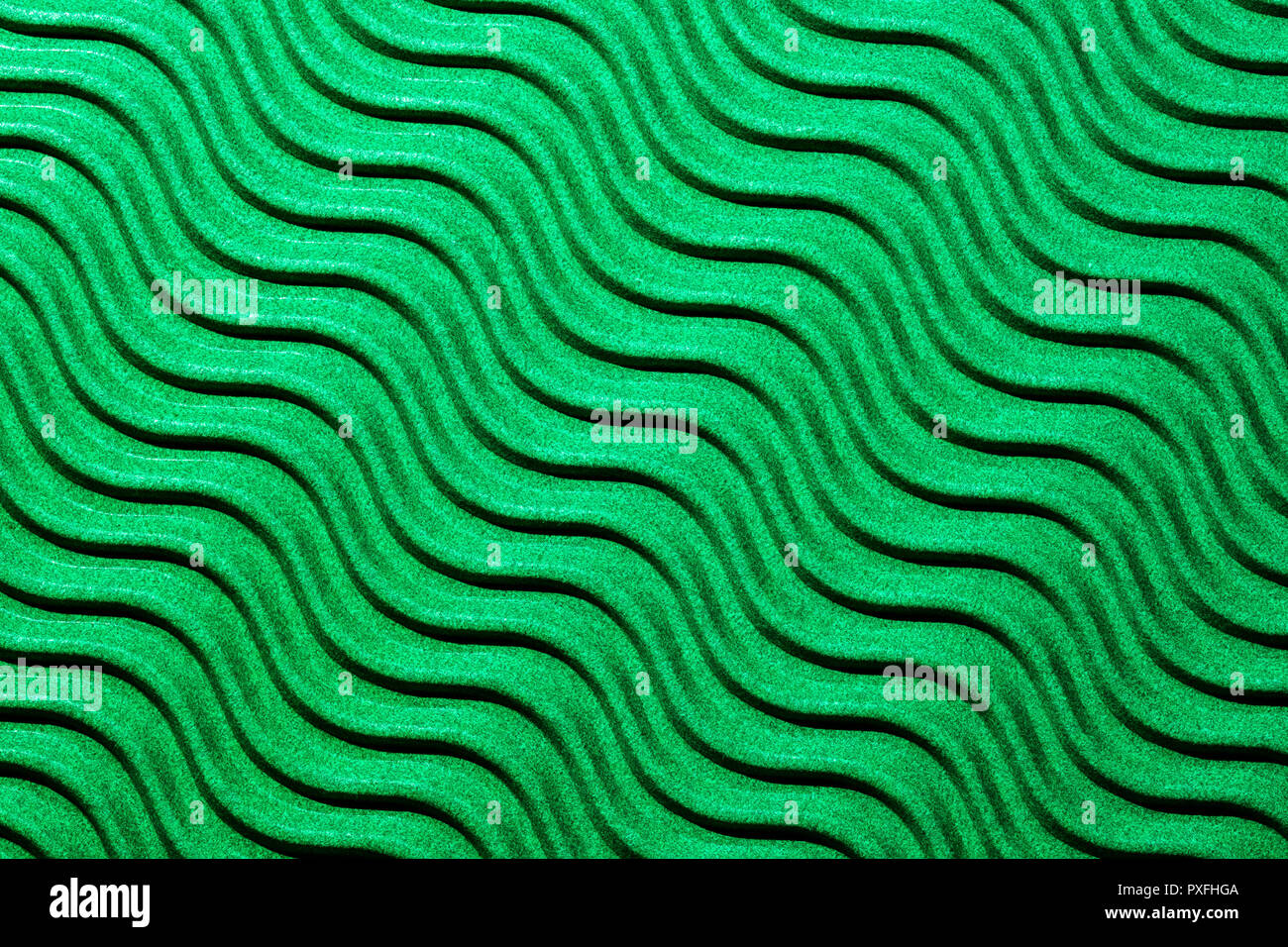 Green corrugated cardboard Stock Photo - Alamy