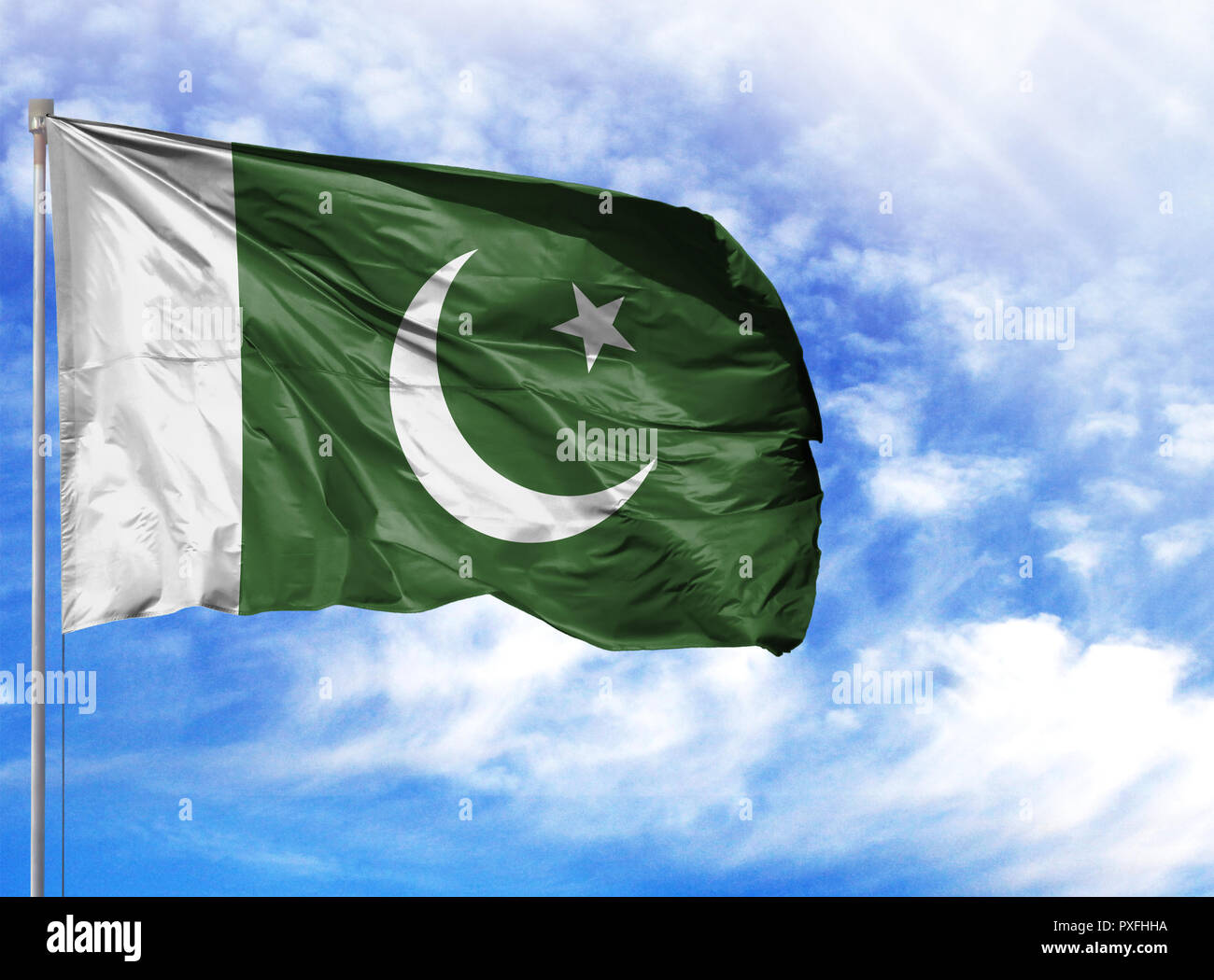 Pakistanflag hi-res stock photography and images - Alamy