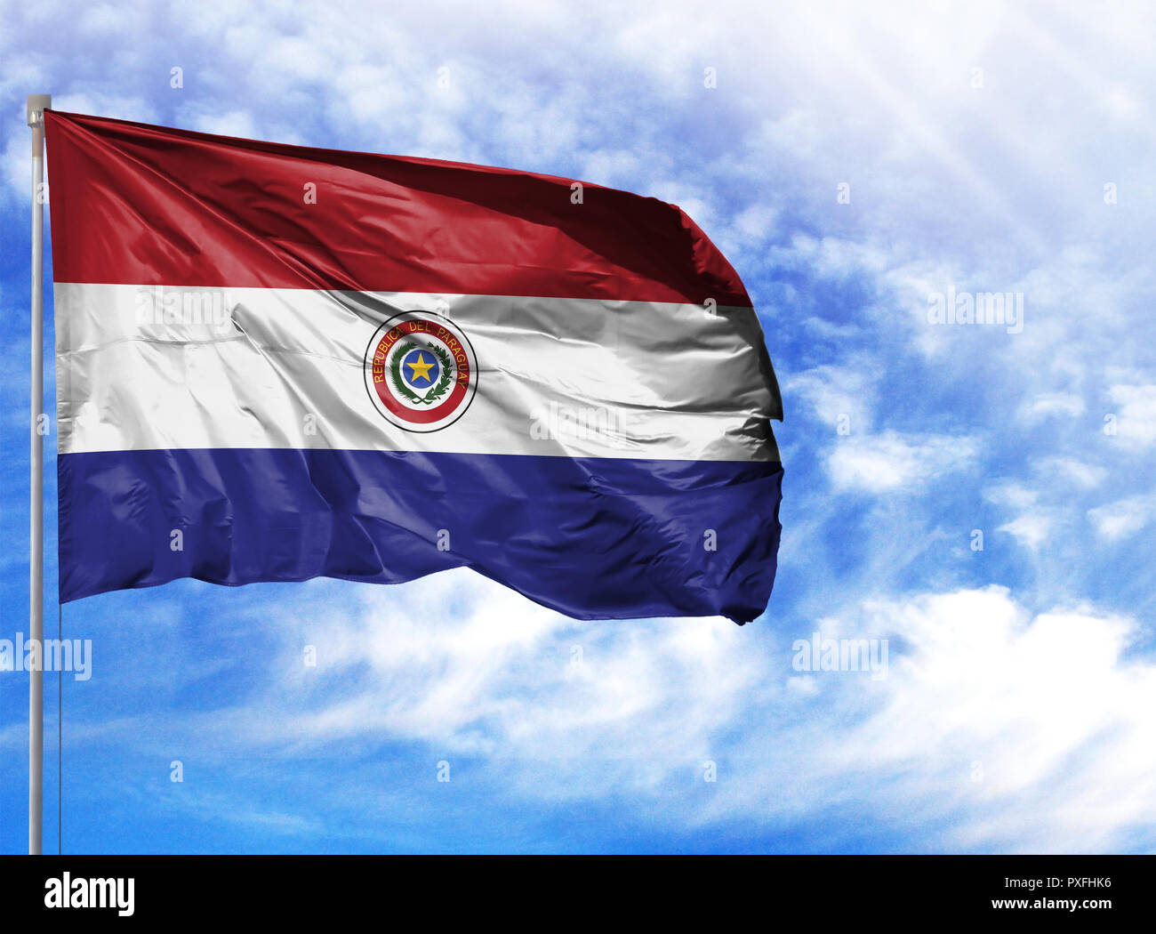 Paraguayflag hi-res stock photography and images - Alamy