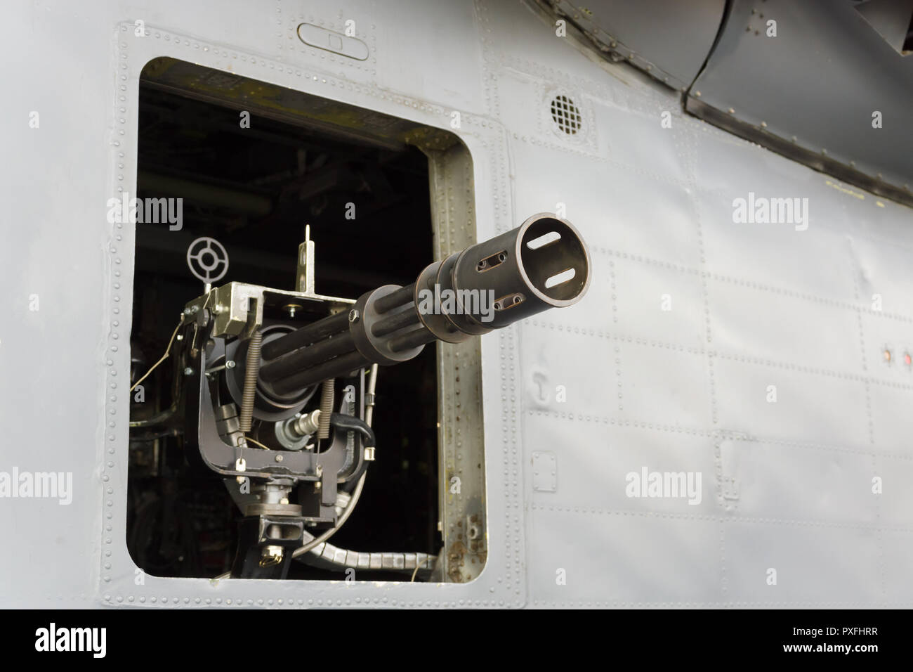 Helicopter With Machine Gun High Resolution Stock Photography and ...
