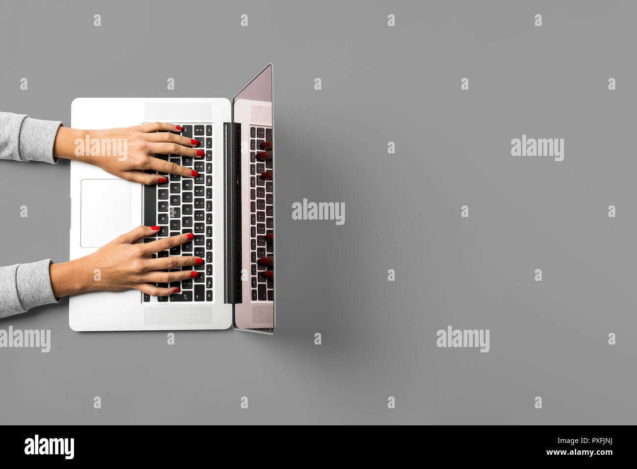 Top view shot office worker hi-res stock photography and images - Alamy