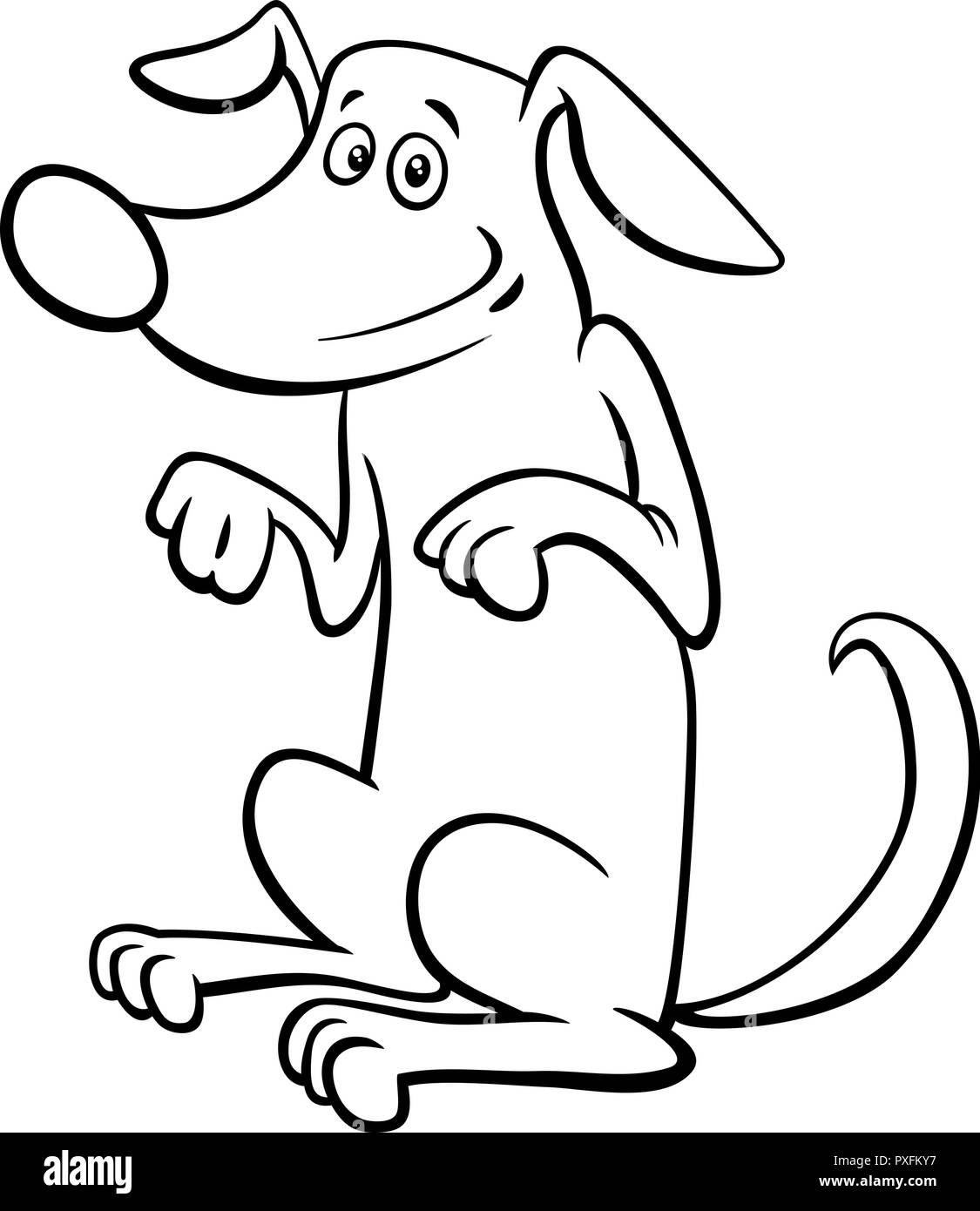 Animal Reading Clip Art Black And White