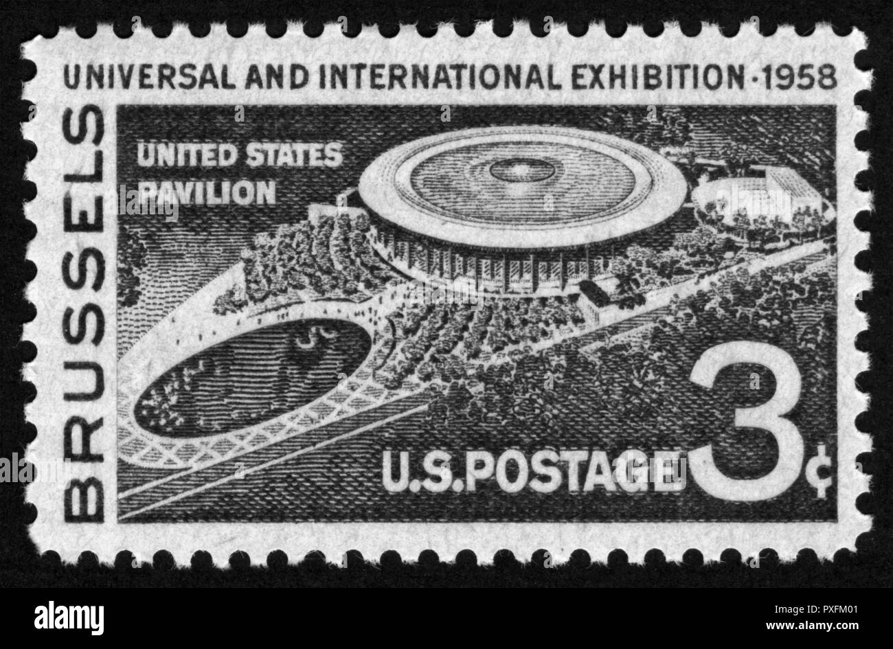 Vintage us stamp Black and White Stock Photos & Images - Alamy