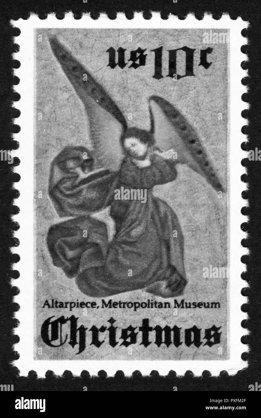 Vintage us stamp Black and White Stock Photos & Images - Alamy