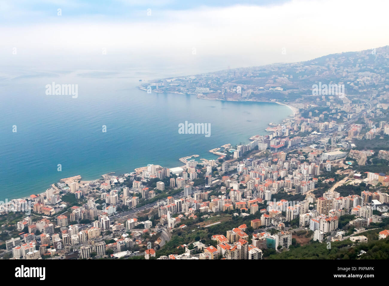 Aerial view of beirut hi-res stock photography and images - Alamy