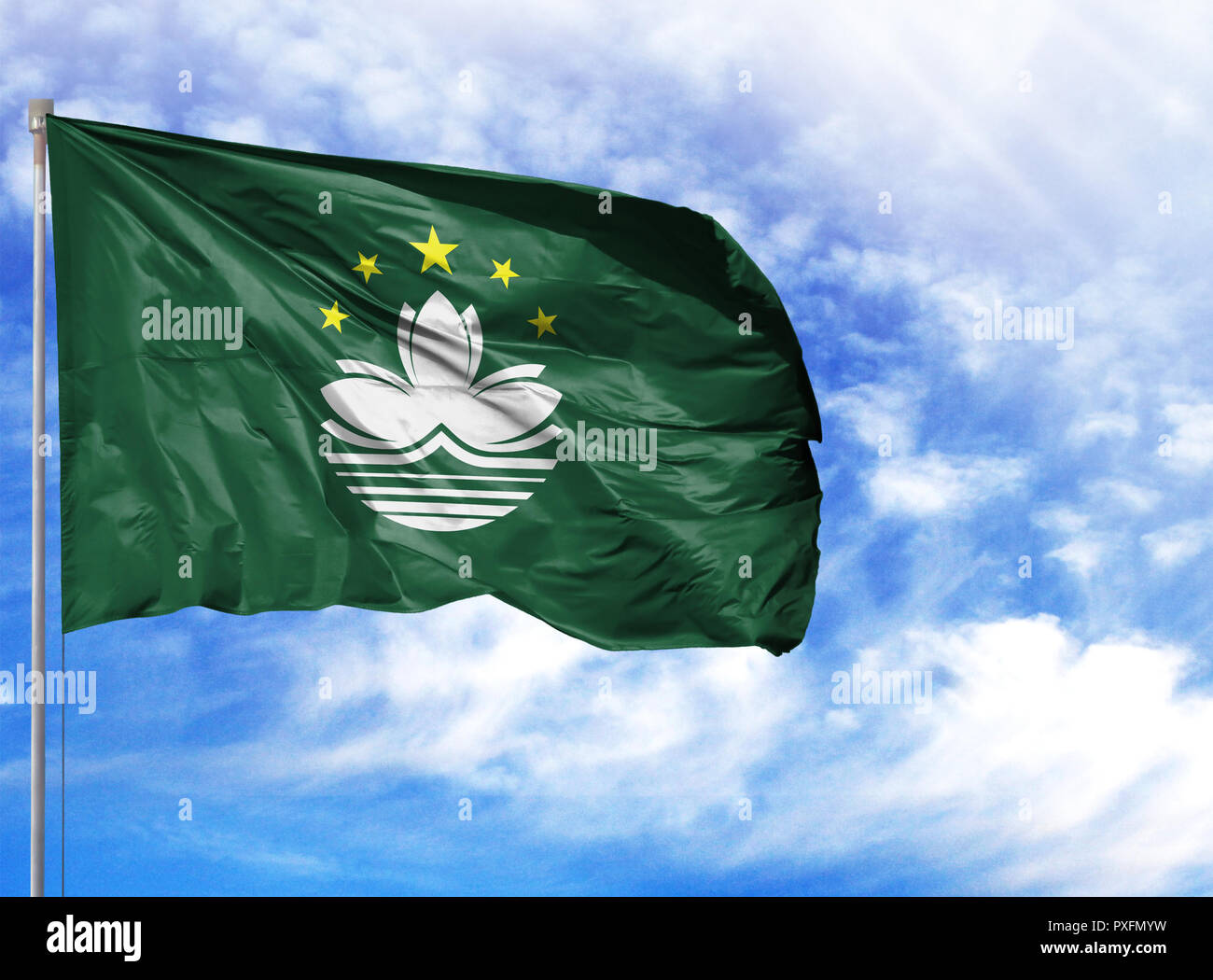 Macao Flag High Resolution Stock Photography and Images - Alamy