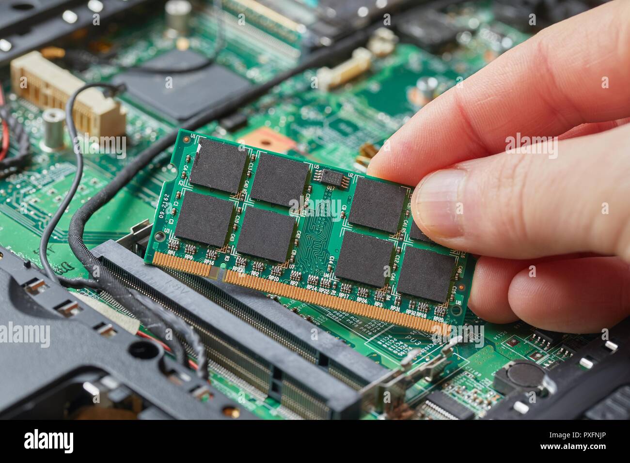 Memory modules for laptops Stock Photo - Alamy