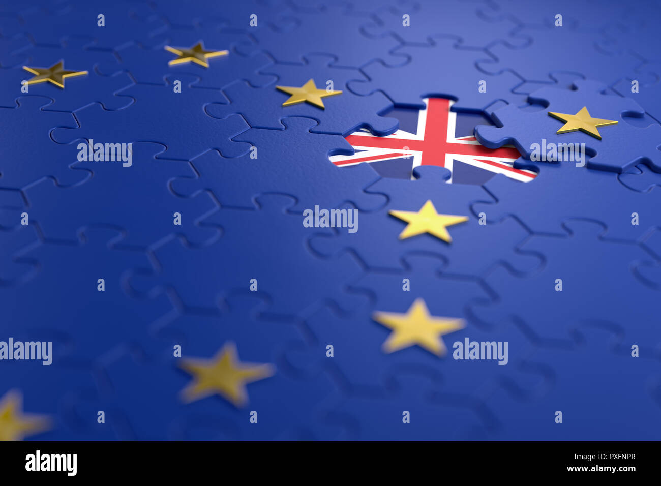 Brexit - British exit from the European Union Stock Photo - Alamy