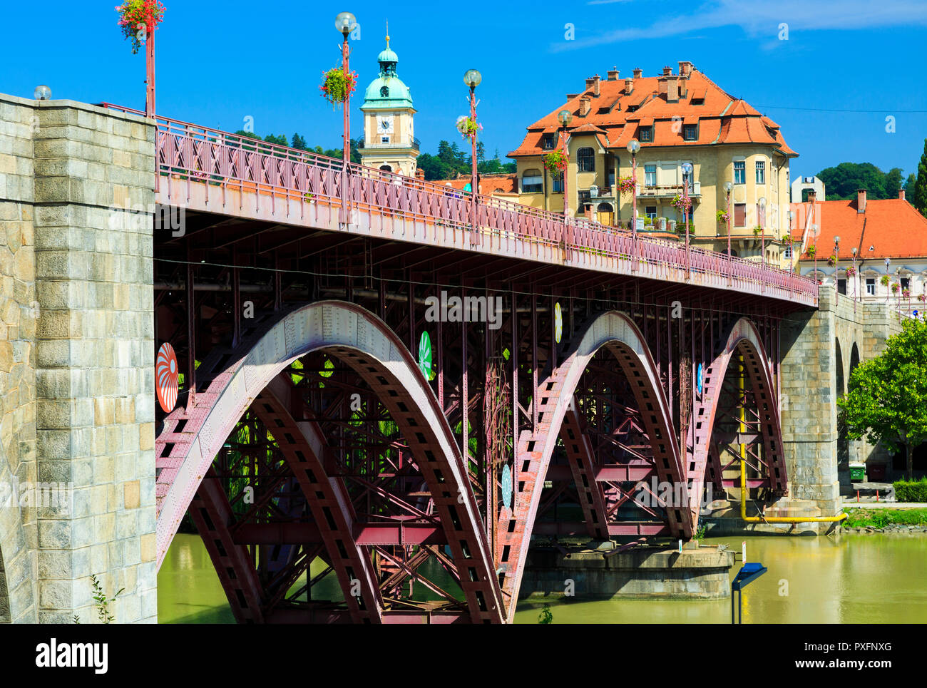 Maribor old bridge hi-res stock photography and images - Alamy