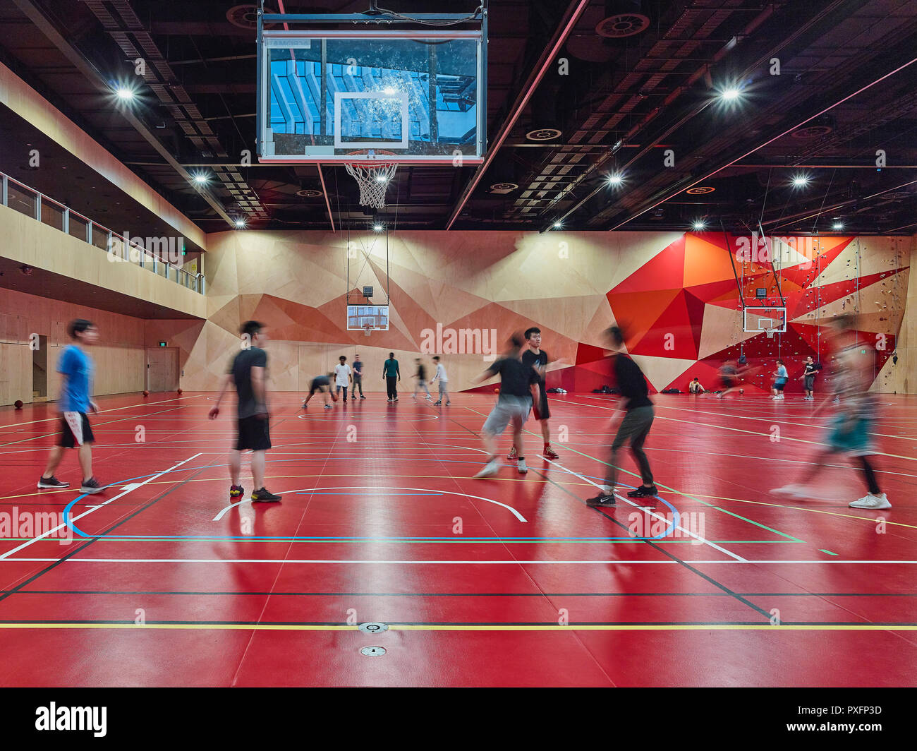 Main hall in sports court mode. Pridham Hall, Adelaide, Australia ...