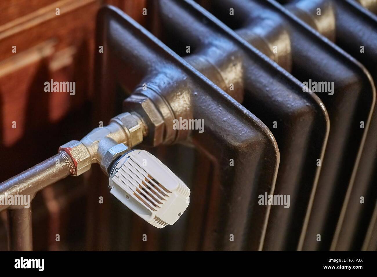 Heating radiator knob hi-res stock photography and images - Alamy