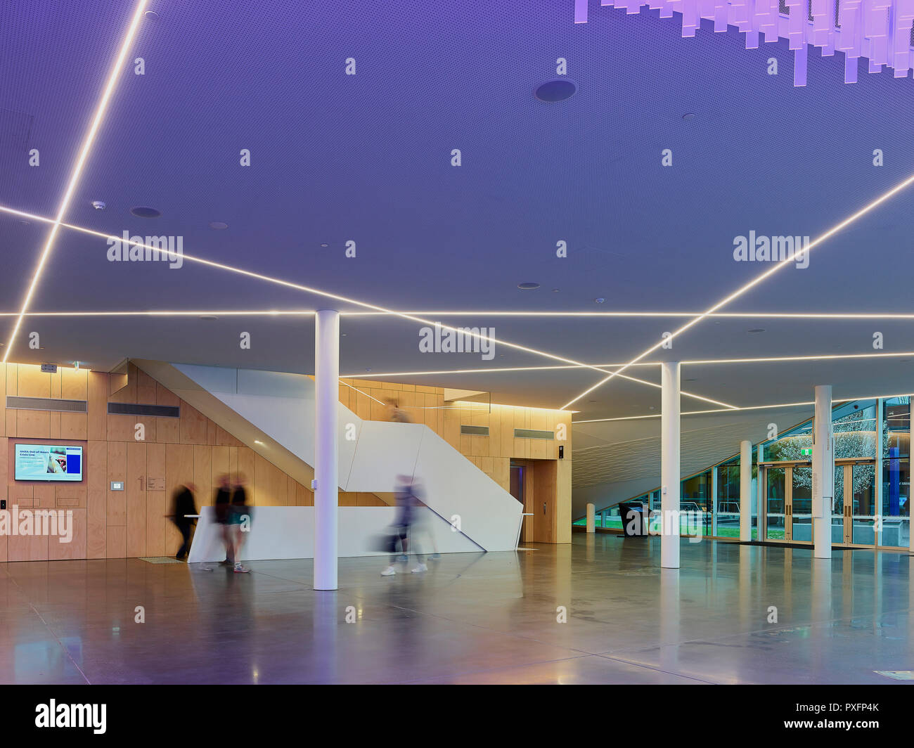 Building foyer space. Pridham Hall, Adelaide, Australia. Architect ...