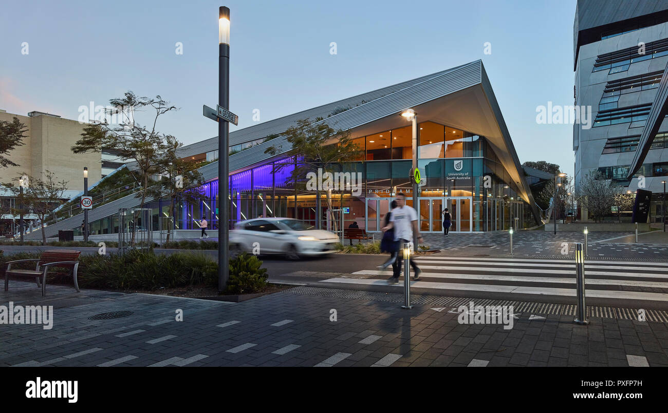 Building exterior. Pridham Hall, Adelaide, Australia. Architect ...