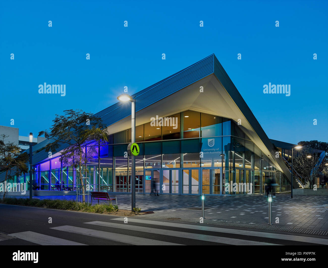 Building exterior. Pridham Hall, Adelaide, Australia. Architect ...