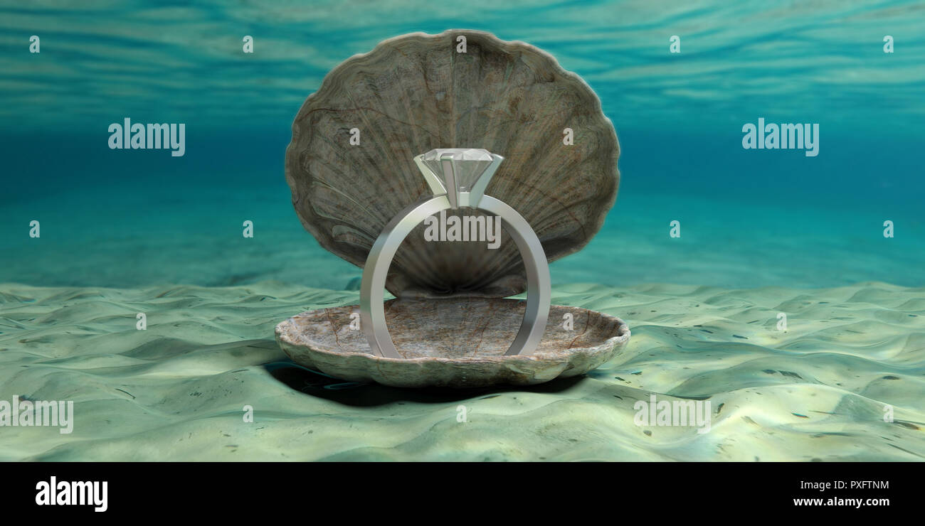 Sea Diamond Underwater