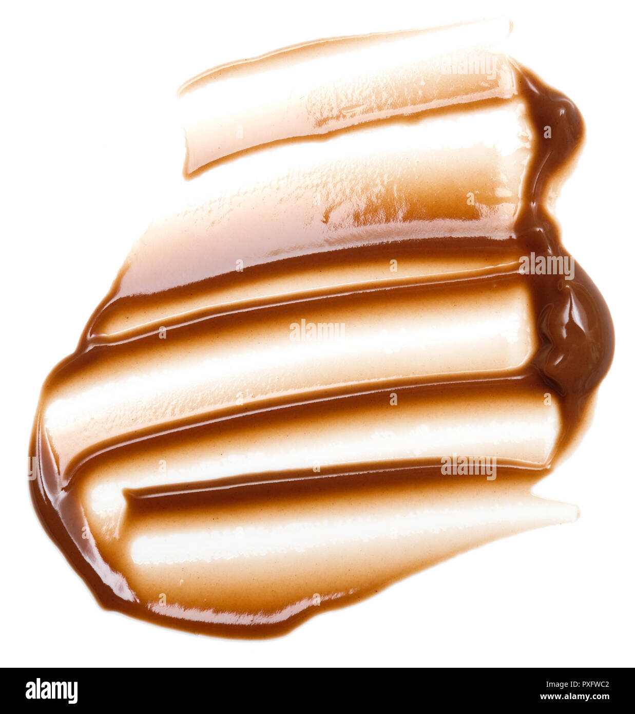 Closeup dripping liquid chocolate hi-res stock photography and images ...