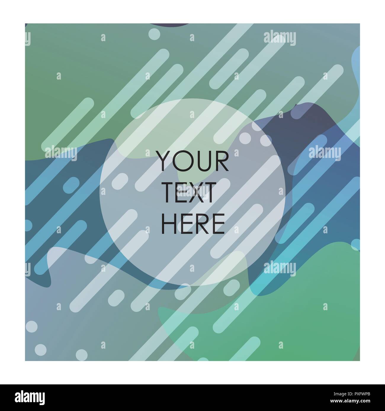 Multicolor background with typography vector Stock Vector Image & Art ...