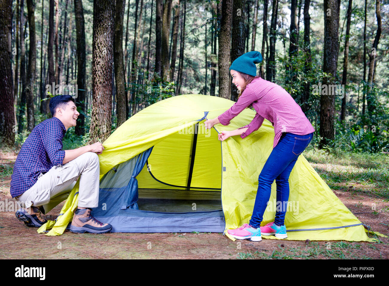 Asian build hi-res stock photography and images - Alamy