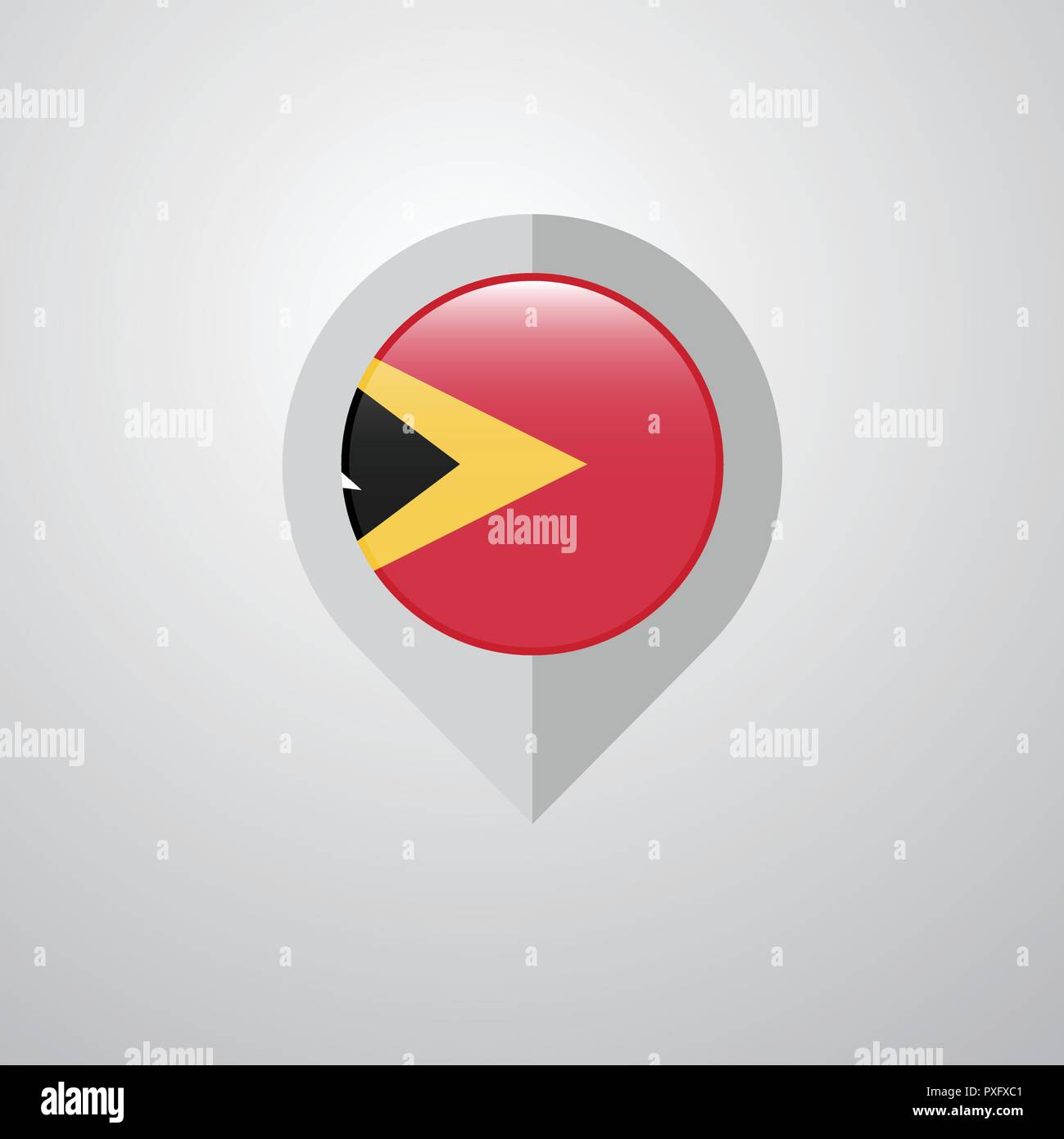 East timor map pin hi-res stock photography and images - Alamy