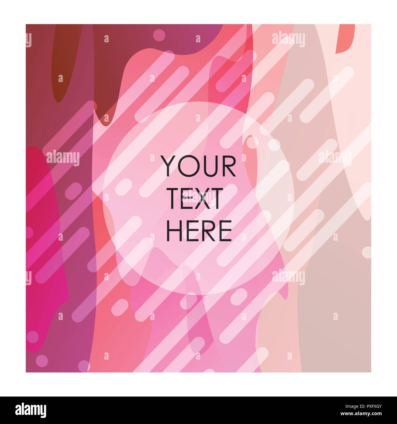 Red and White mix color background with typography vector Stock Vector ...