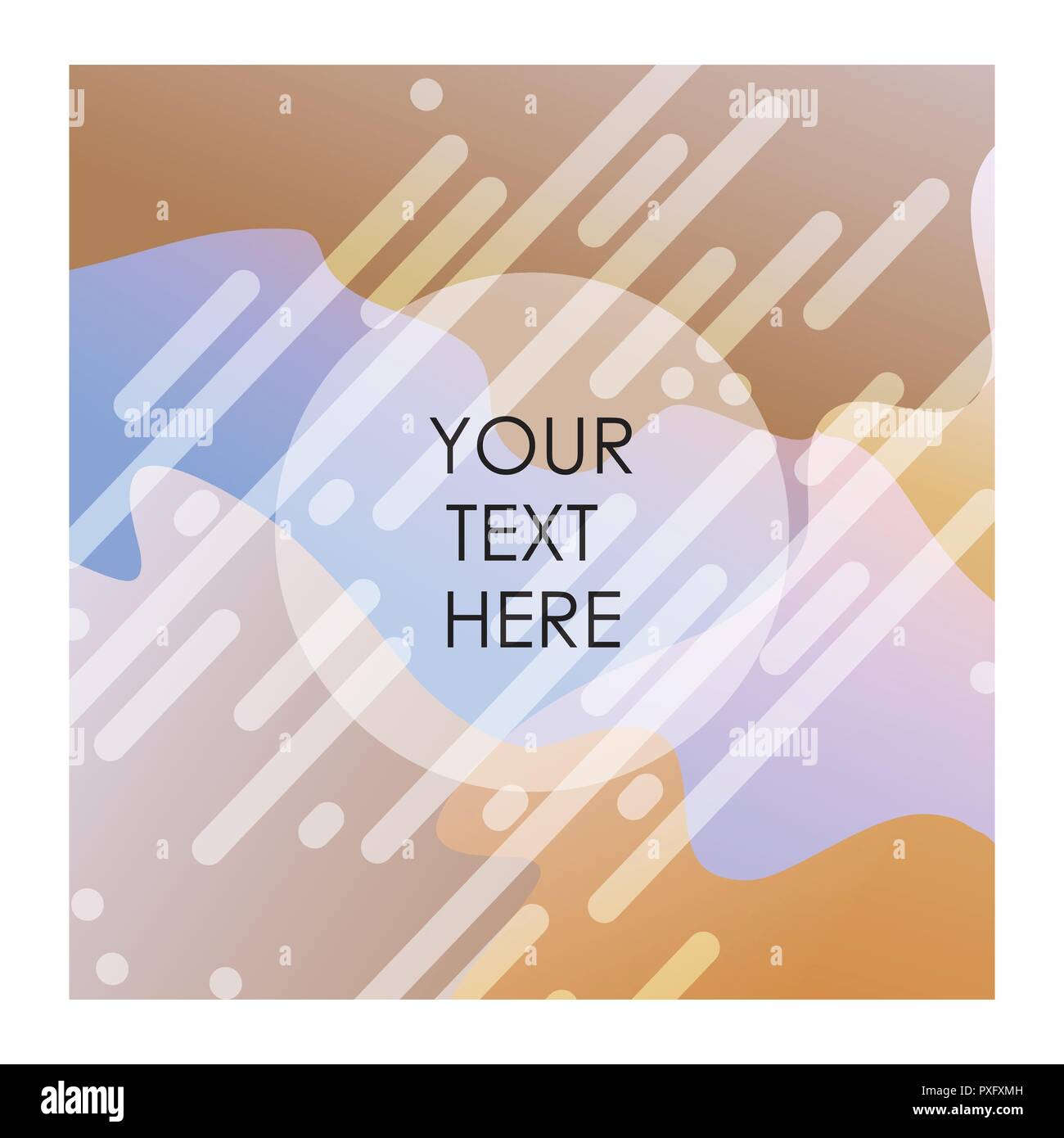Colorful background with typography design vector Stock Vector Image ...