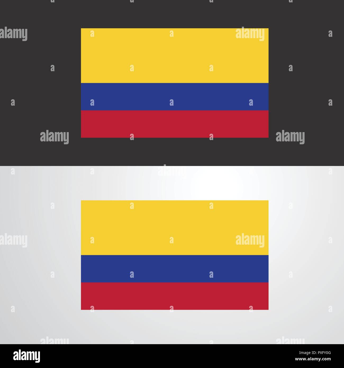 Wavy colombian flag hi-res stock photography and images - Alamy