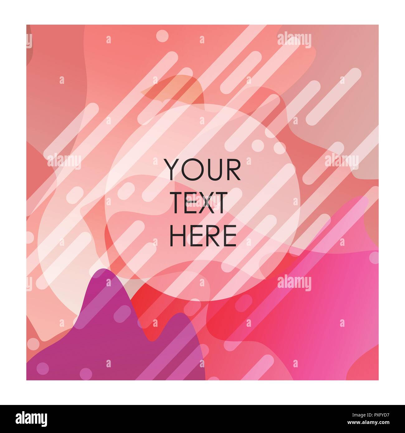 Red and White mix color background with typography vector Stock Vector ...