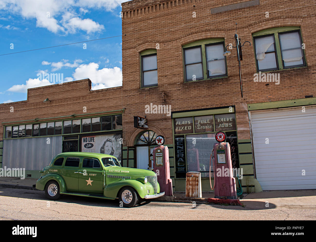 Lowell Arizona USA. Downtown business district Stock Photo - Alamy