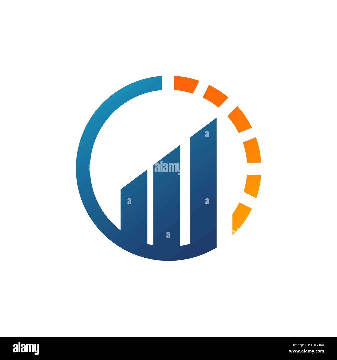 Alpha and Growth Symbol Logo Template. Graph Chart and Alfa Vector ...