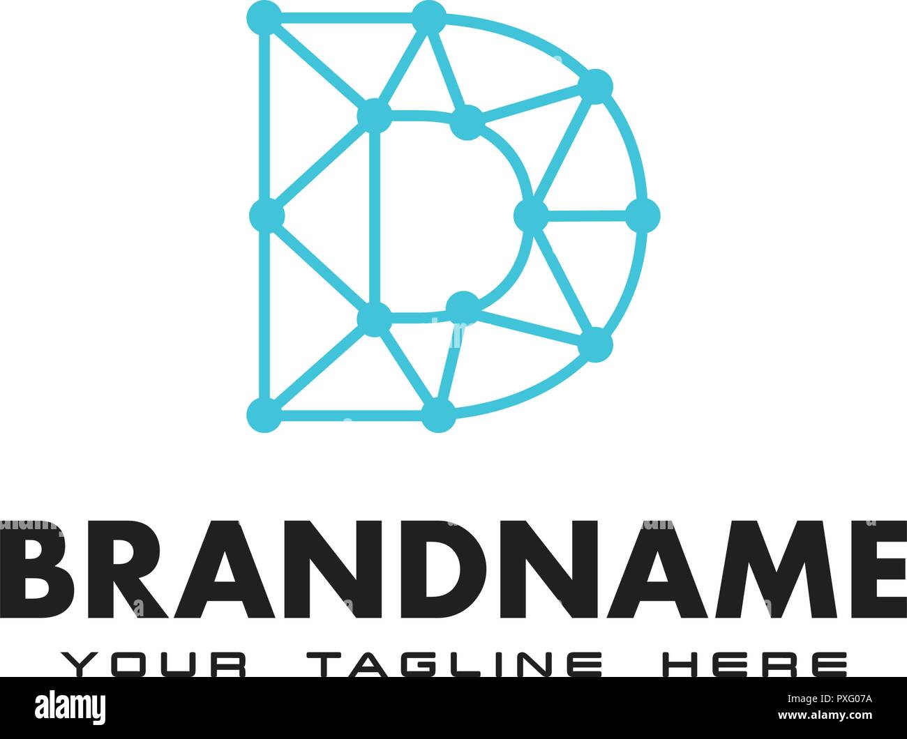 Connection logo hi-res stock photography and images - Alamy