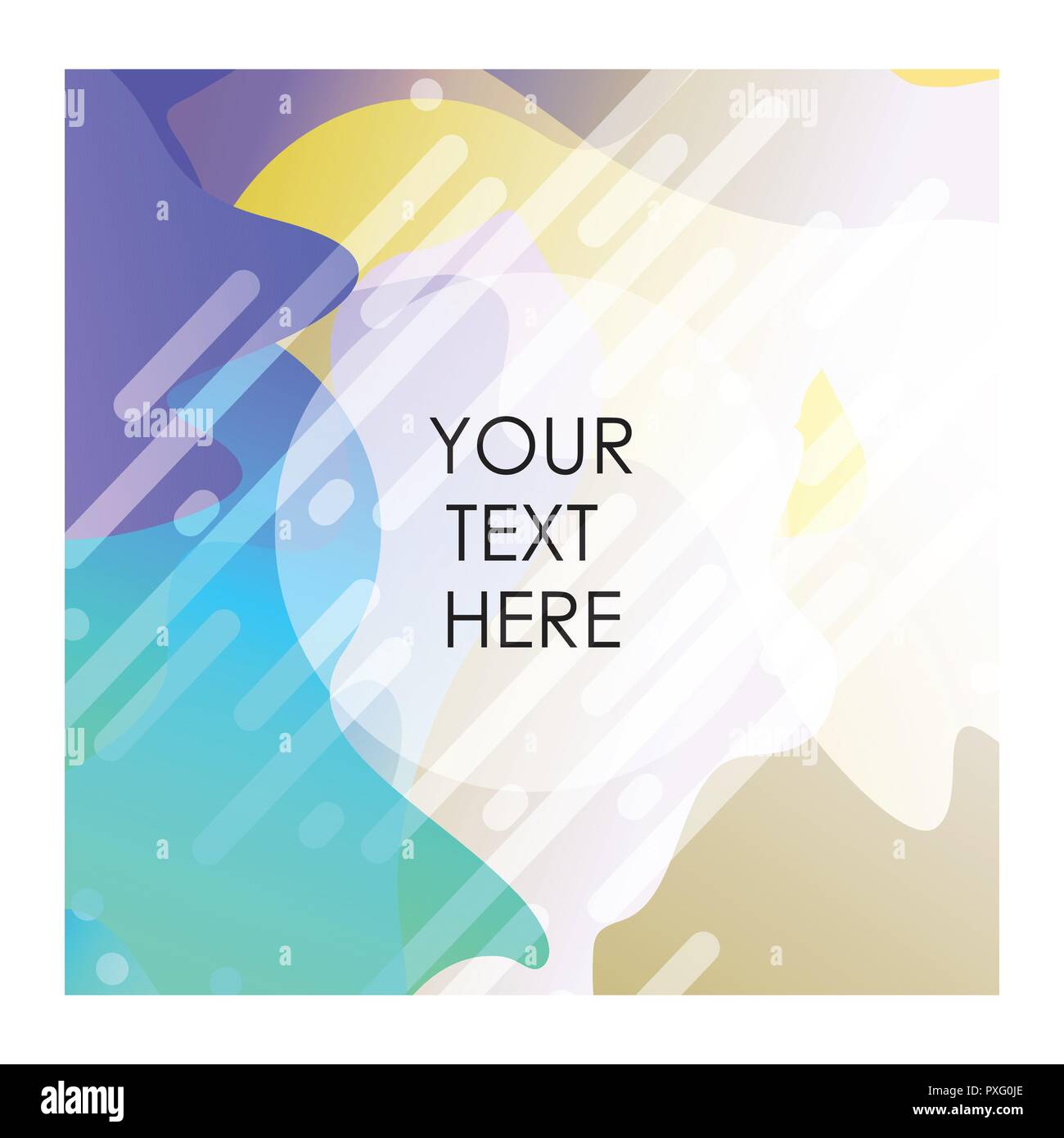 Colorful background with typography vector Stock Vector Image & Art - Alamy