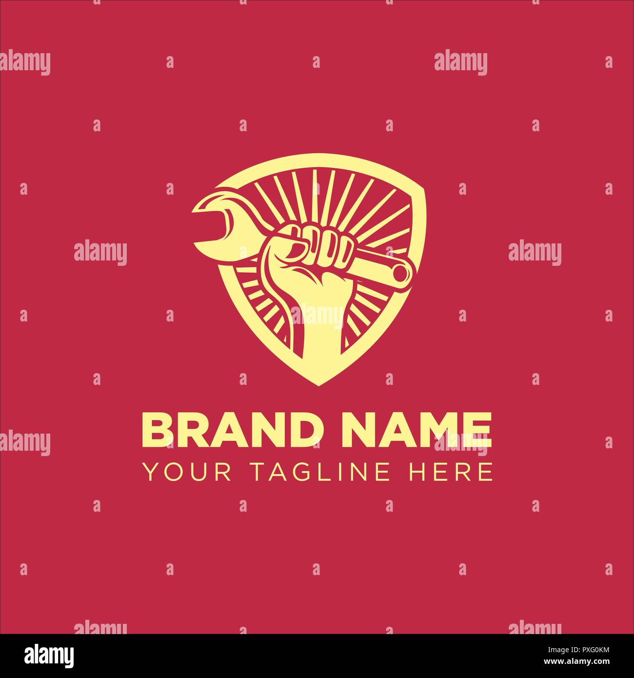 Car mechanic tools in Stock Vector Images - Alamy