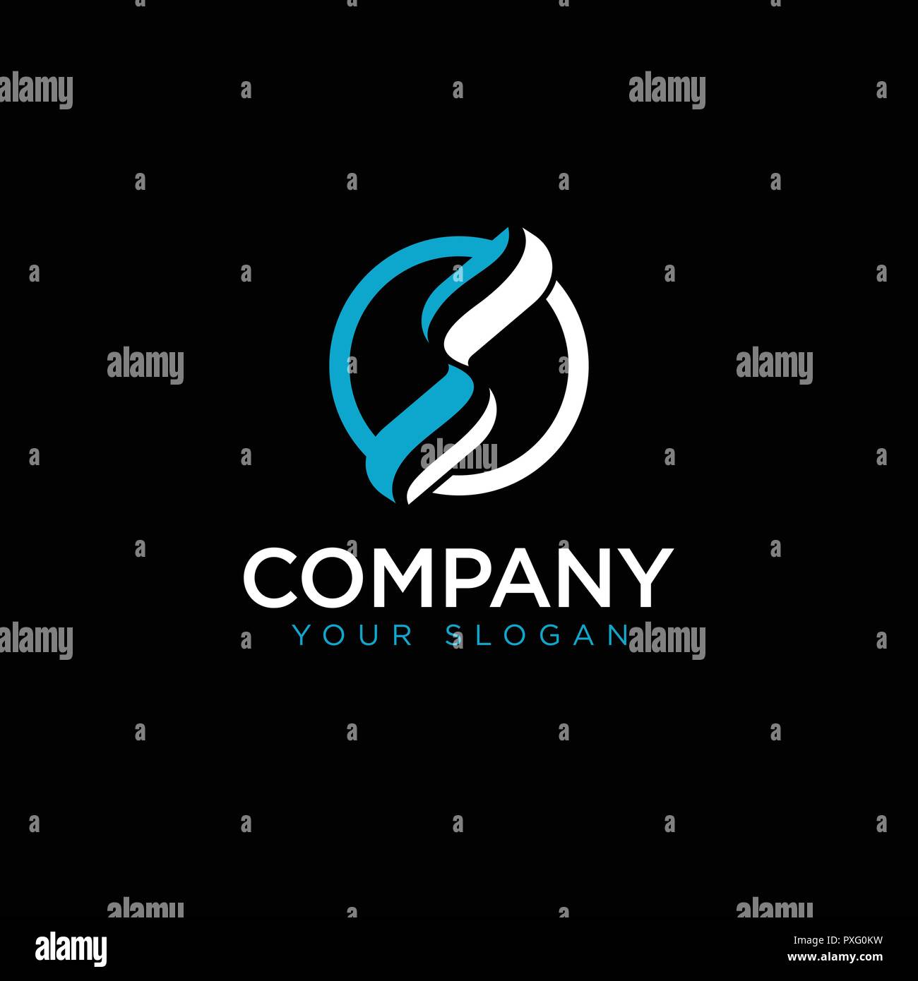 Service red circle web Stock Vector Images - Alamy