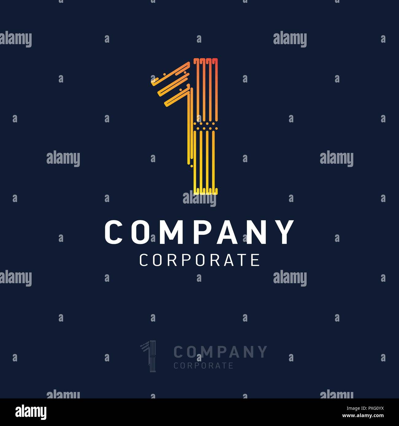 Path number one Stock Vector Images - Alamy
