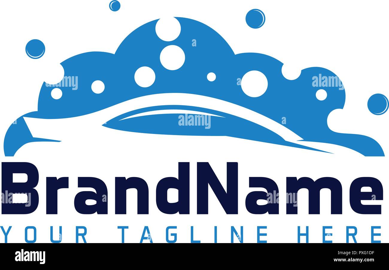 Car Wash Logo Template Designs Stock Vector Image & Art - Alamy