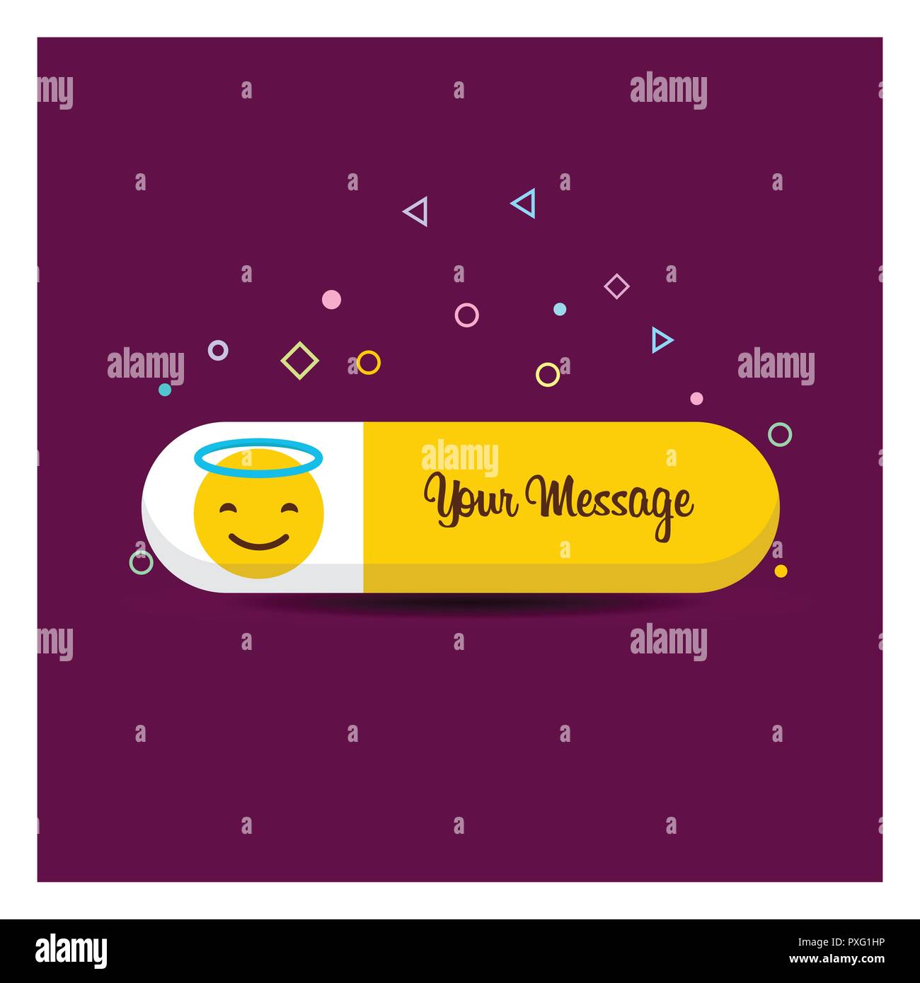 Smiley emoji icon design vector Stock Vector Image & Art - Alamy