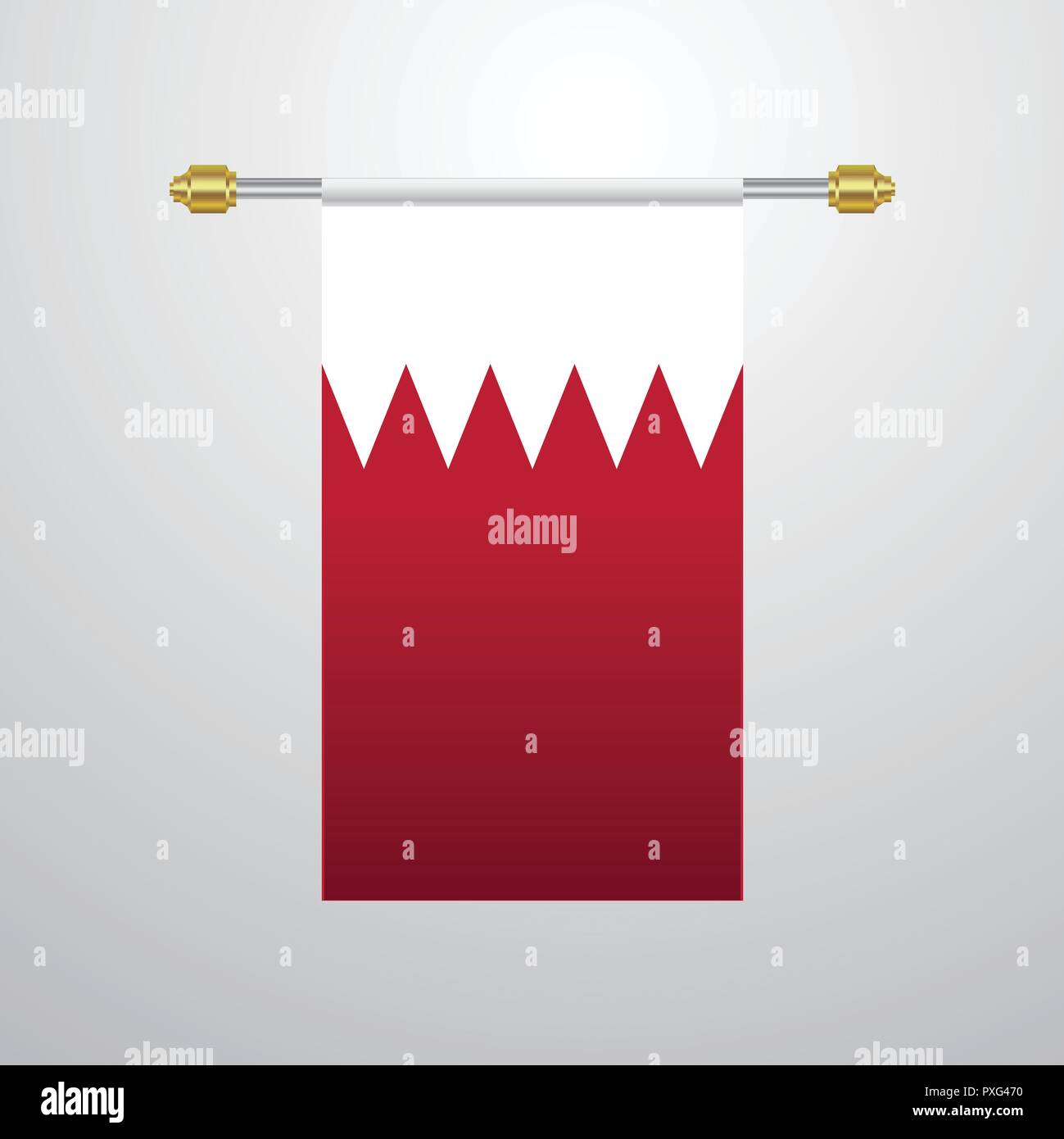 Waving bahraini flag Stock Vector Images - Alamy