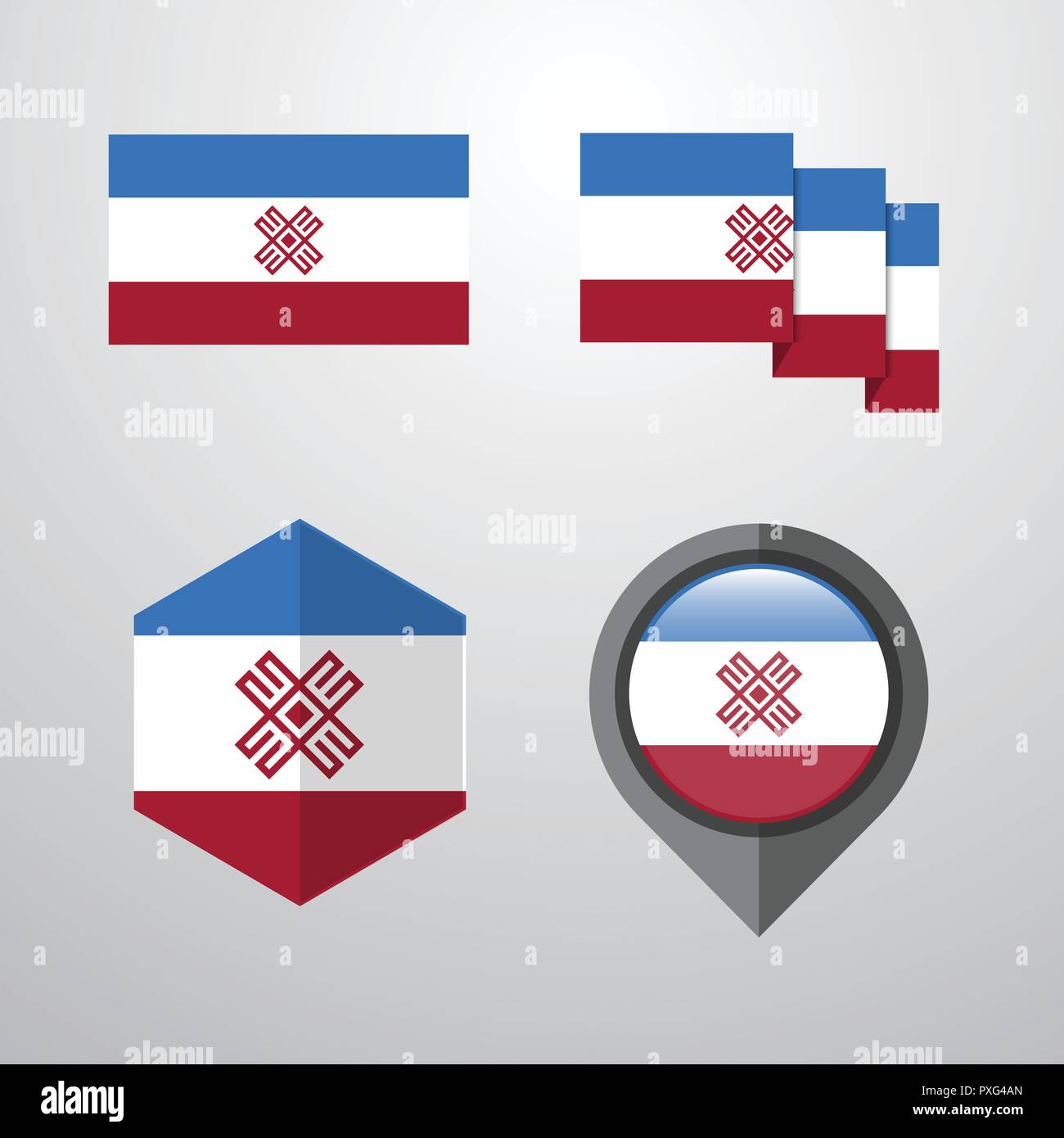 Mari el map hi-res stock photography and images - Alamy