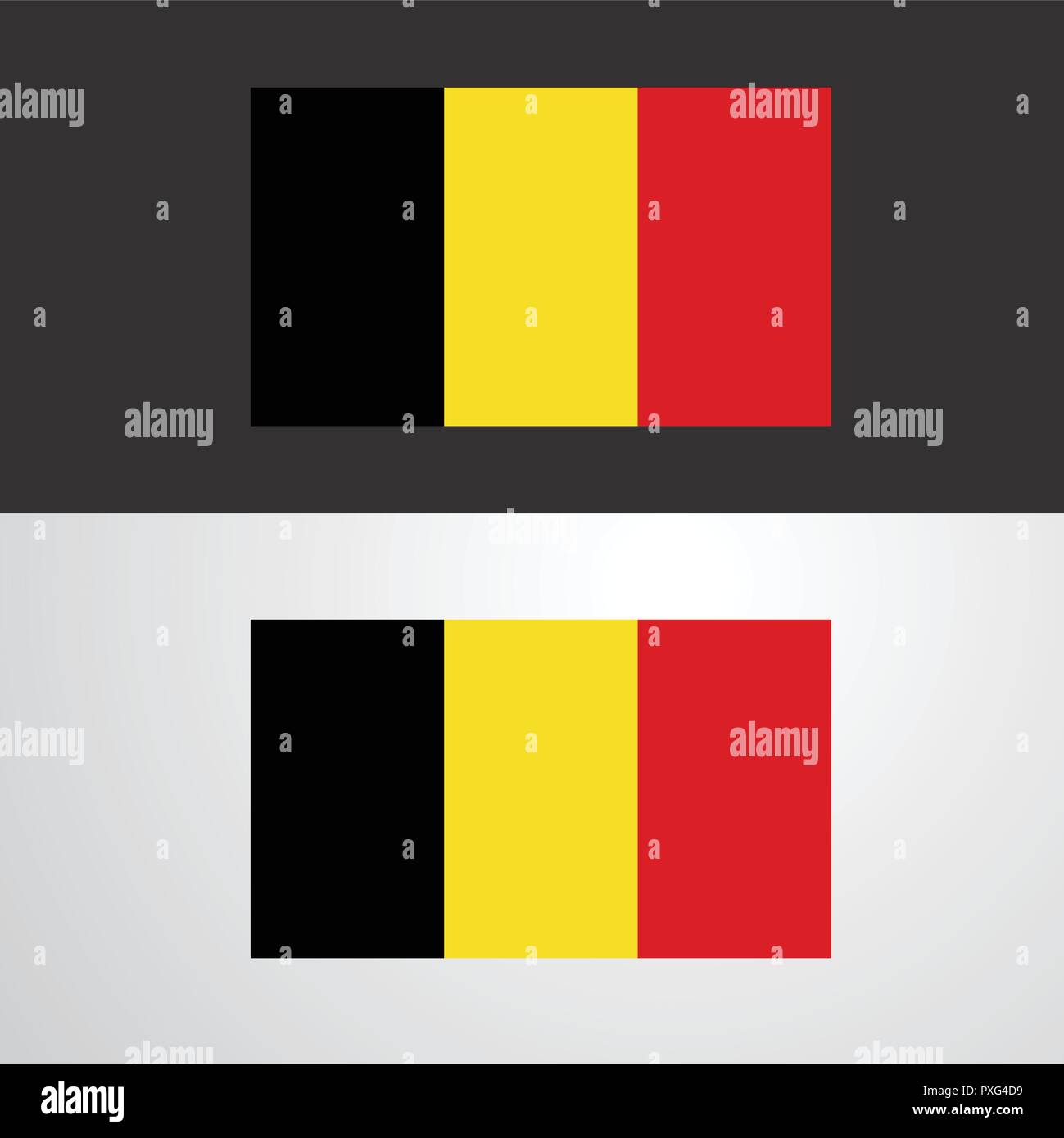 Belgium Flag banner design Stock Vector Image & Art - Alamy