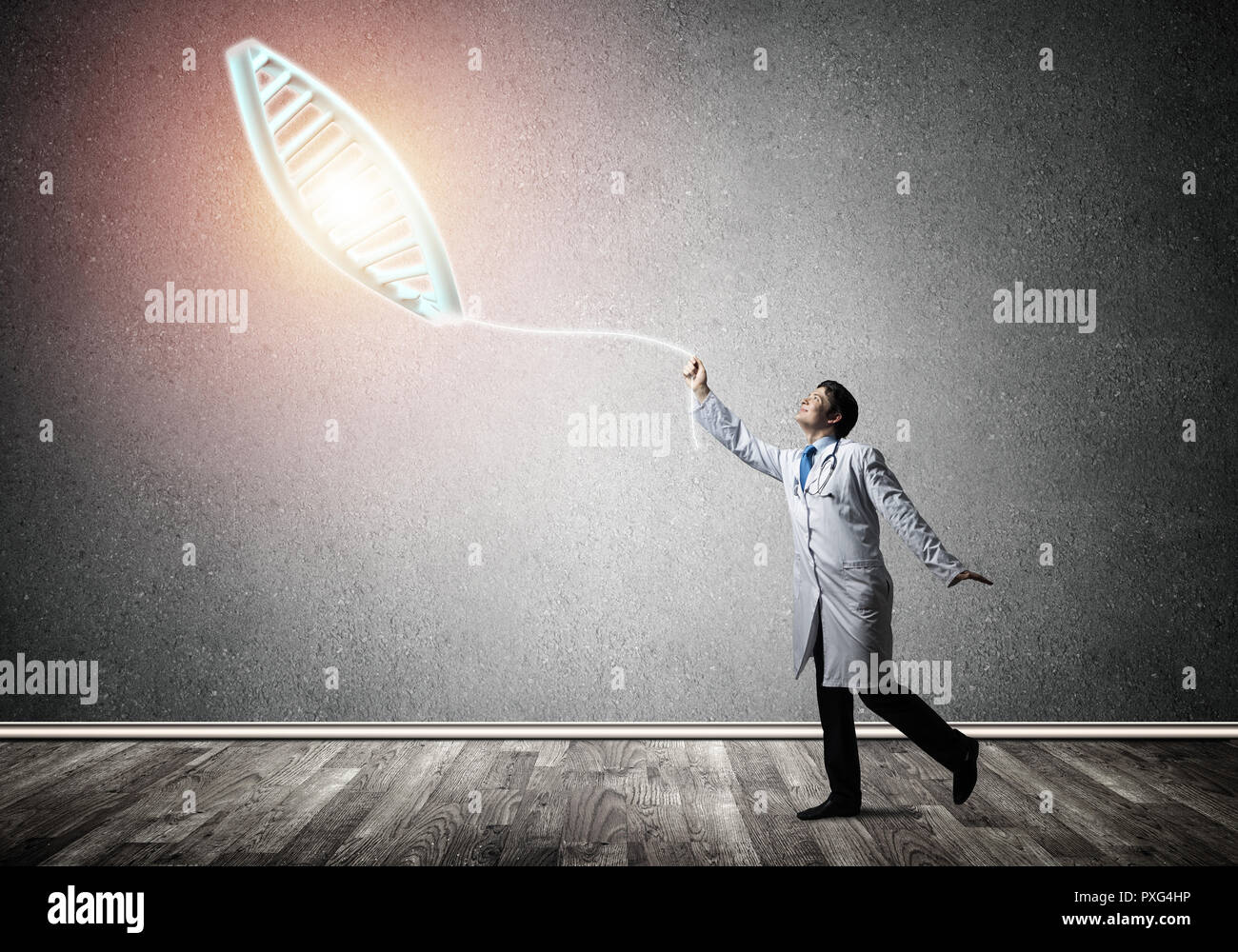 Molecular technology and medical industry Stock Photo - Alamy