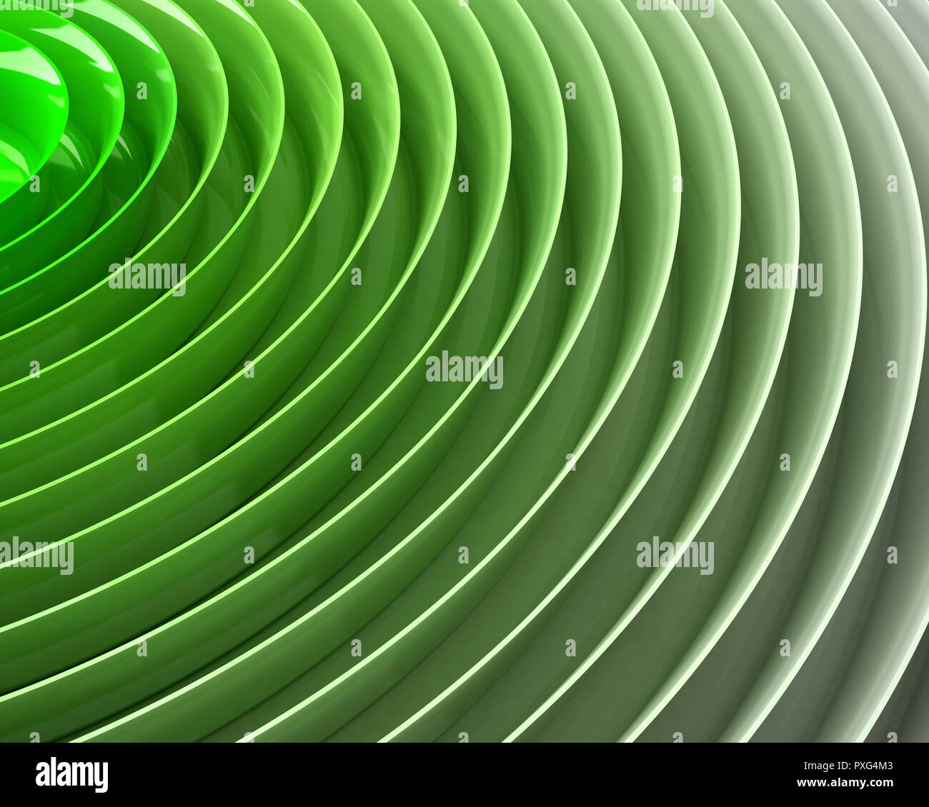 Green gradient colorful background 3d illustration Stock Photo - Alamy