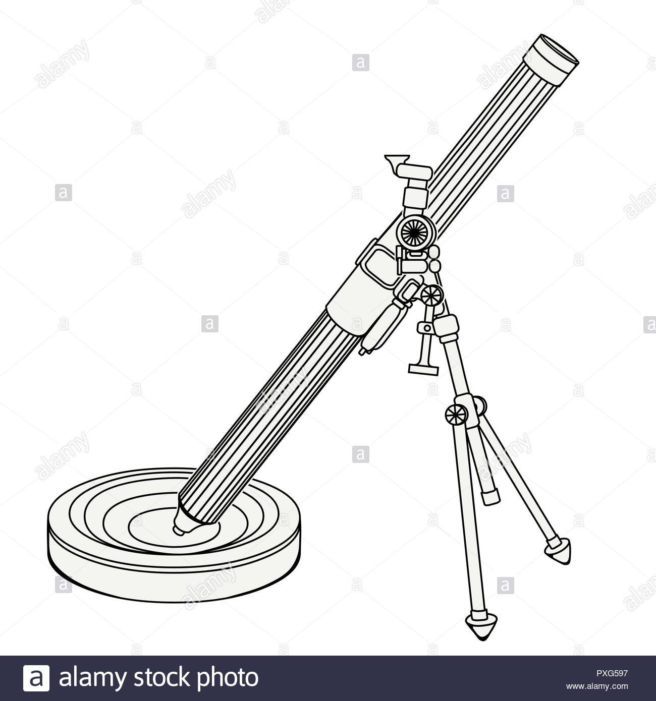 Artillery Stock Vector Images - Alamy