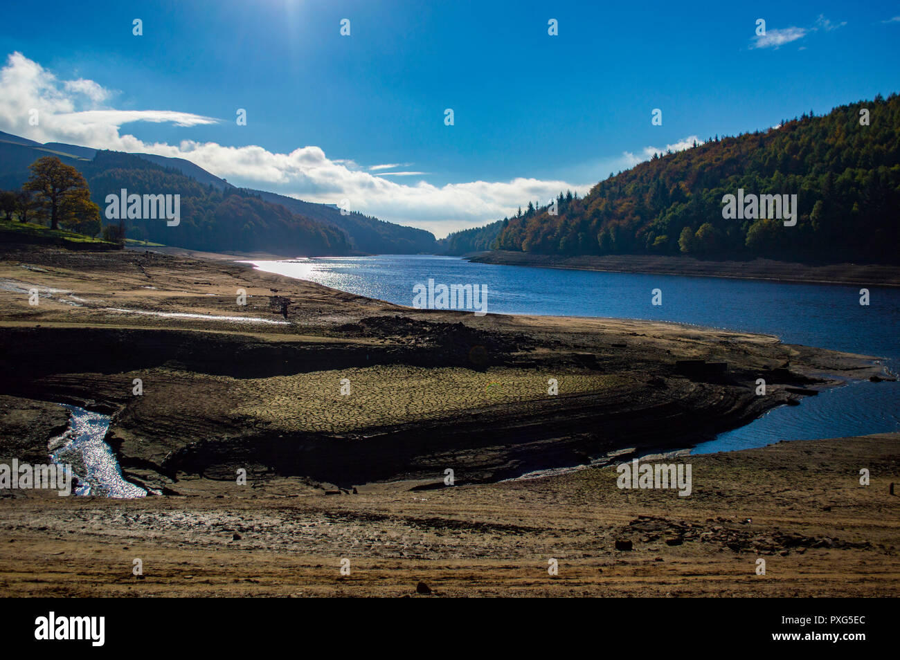 A view of Derwent Valley in the Peak District, UK Stock Photo - Alamy