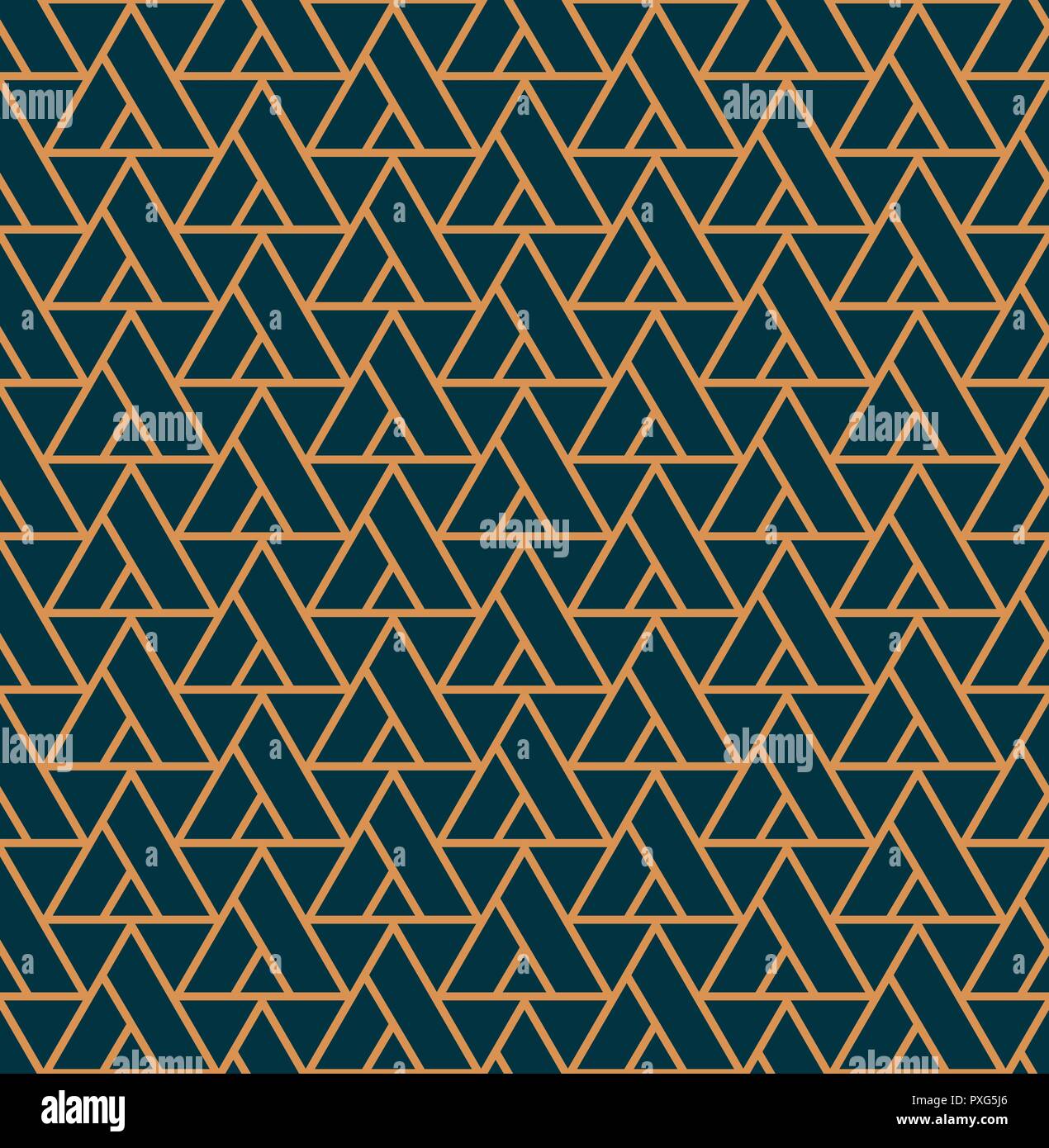 Vector seamless pattern. Modern stylish abstract texture. Repeating geometric tiles from striped ...
